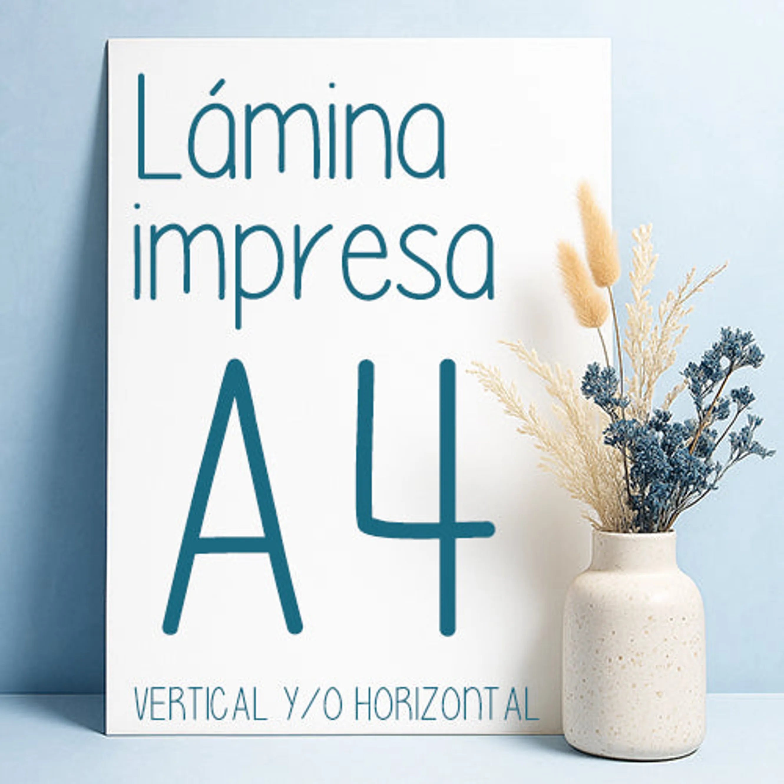 Lámina personalizada A4 – Impresión fotográfica profesional – De Moi à ...